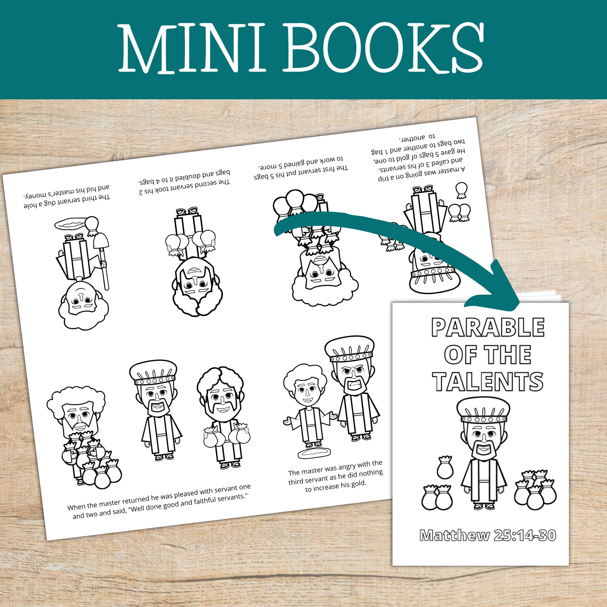 Mini Books – Stored Up Treasure