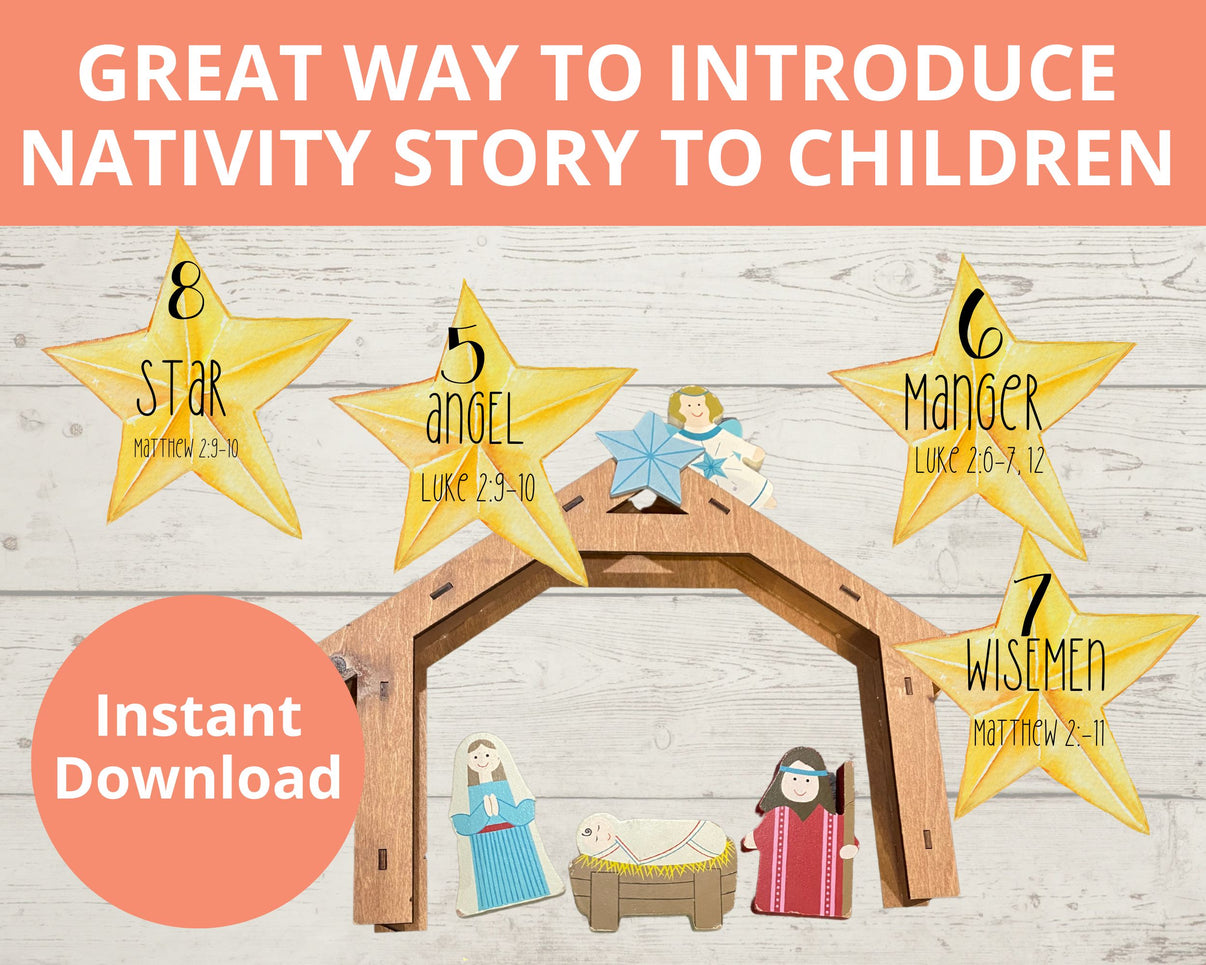 Nativity Countdown to Christmas – Stored Up Treasure