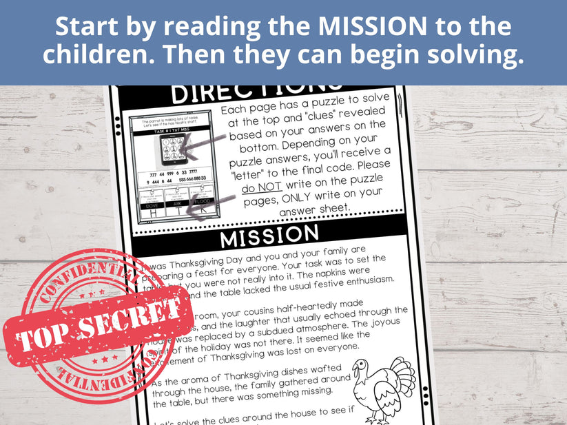 Fall Corn Maze Printable Escape Room for Kids - 9 puzzles – Stored Up ...